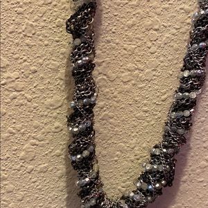 Express | Jewelry | 27 Inch Beaded Chain Wrapped Necklace | Poshmark